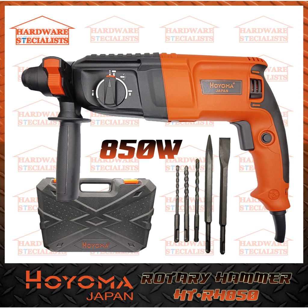 Hoyoma Rotary Hammer 850W HT-RH850 Original Authentic | Shopee Philippines