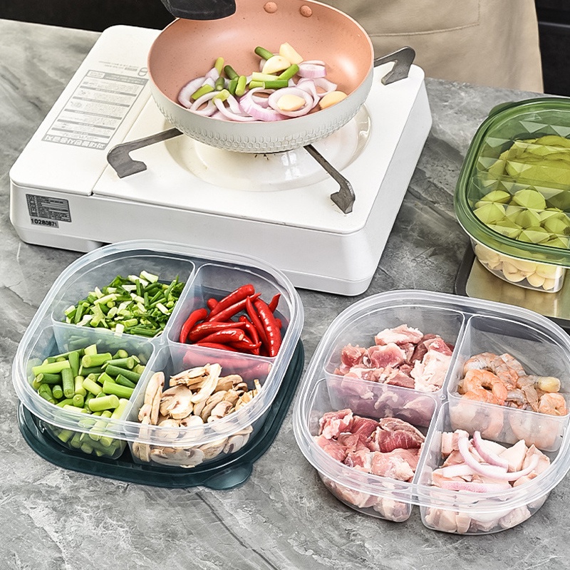 Food compartment box Grain fruit classification box Refrigerator ...