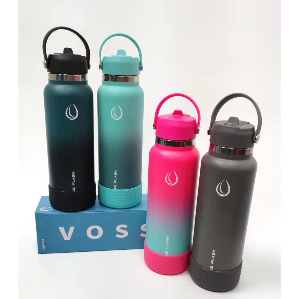 40oz New Voss Flask Version 3.0 Wide Mouth Insulated Stainless Steel ...