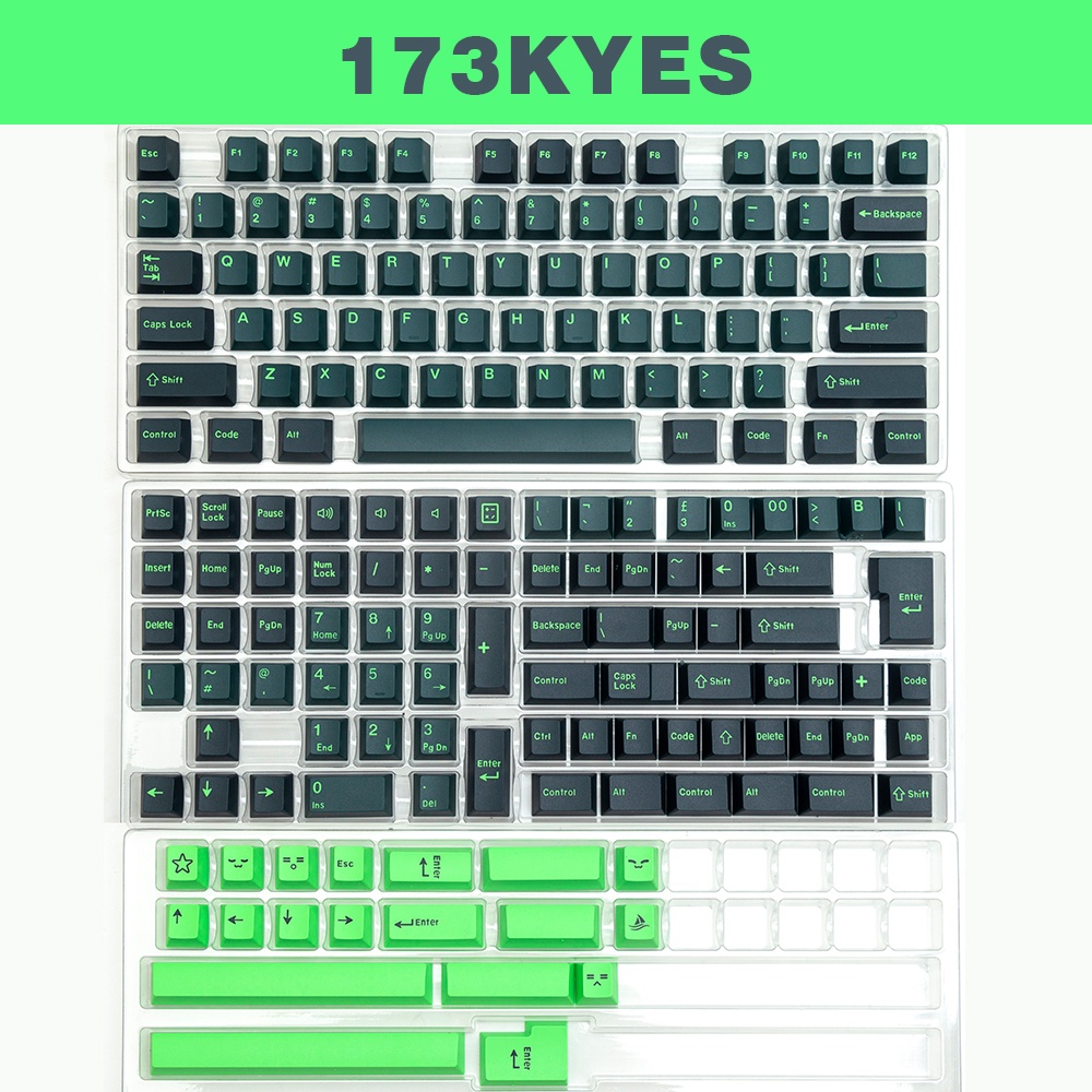 GMK Apollo Keycap Set 173Keys Cherry/OEM Profile PBT Compatible Alice ...