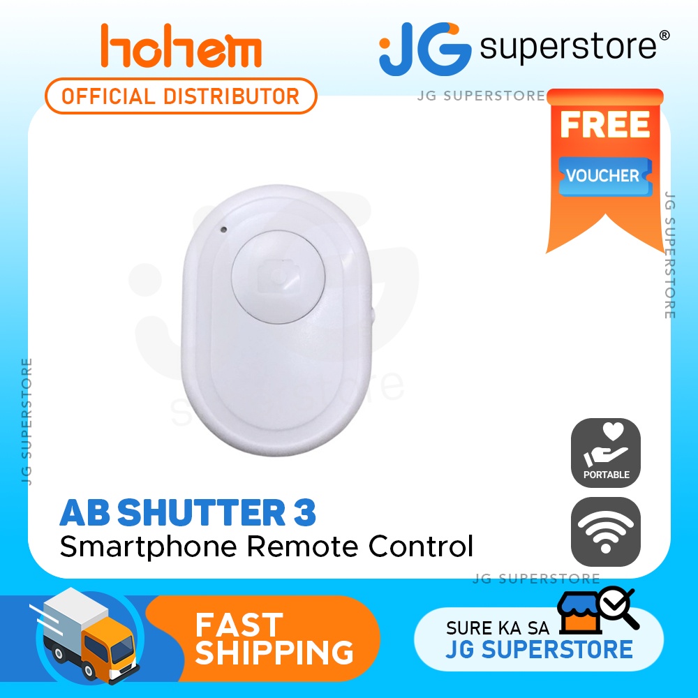 Hohem Mini Wireless AB Shutter 3 Universal Smartphone Bluetooth Remote ...