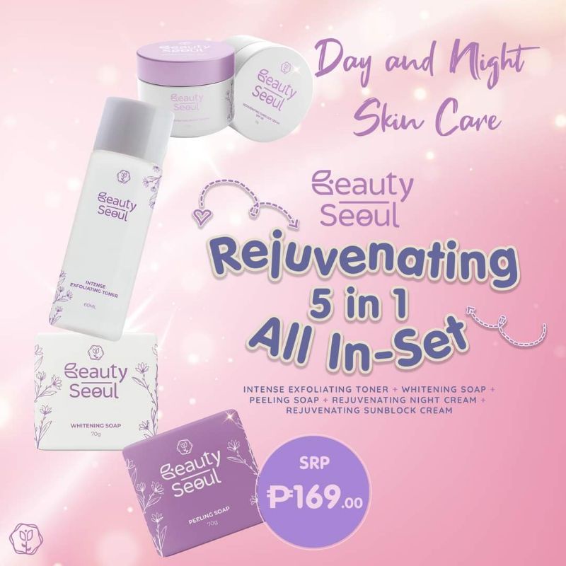 Rejuv Glow 5in1 Set by Beauty Seoul | Shopee Philippines