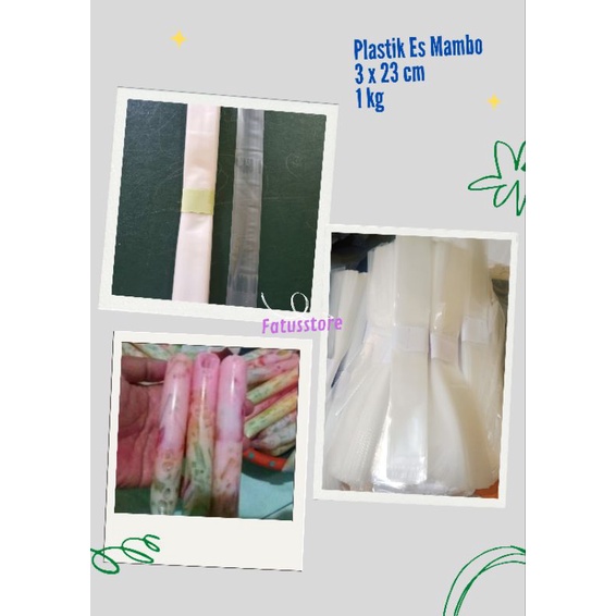 Plastic Ice Markers, Plain MAMBO Ice 3*23 22 Bunches x 100pcs (1 KG ...