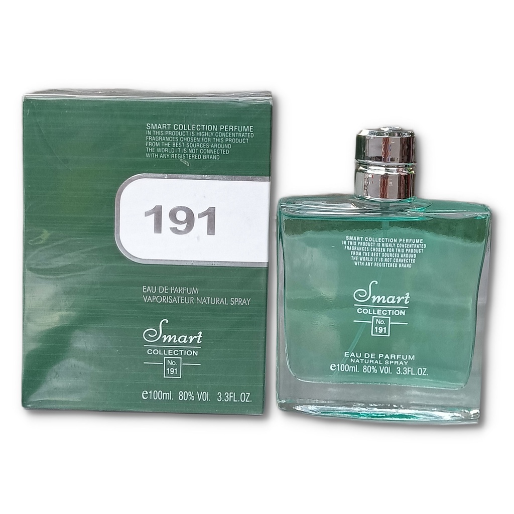 Smart Collection Men's Eau De Parfum 191 (100ml) | Shopee Philippines
