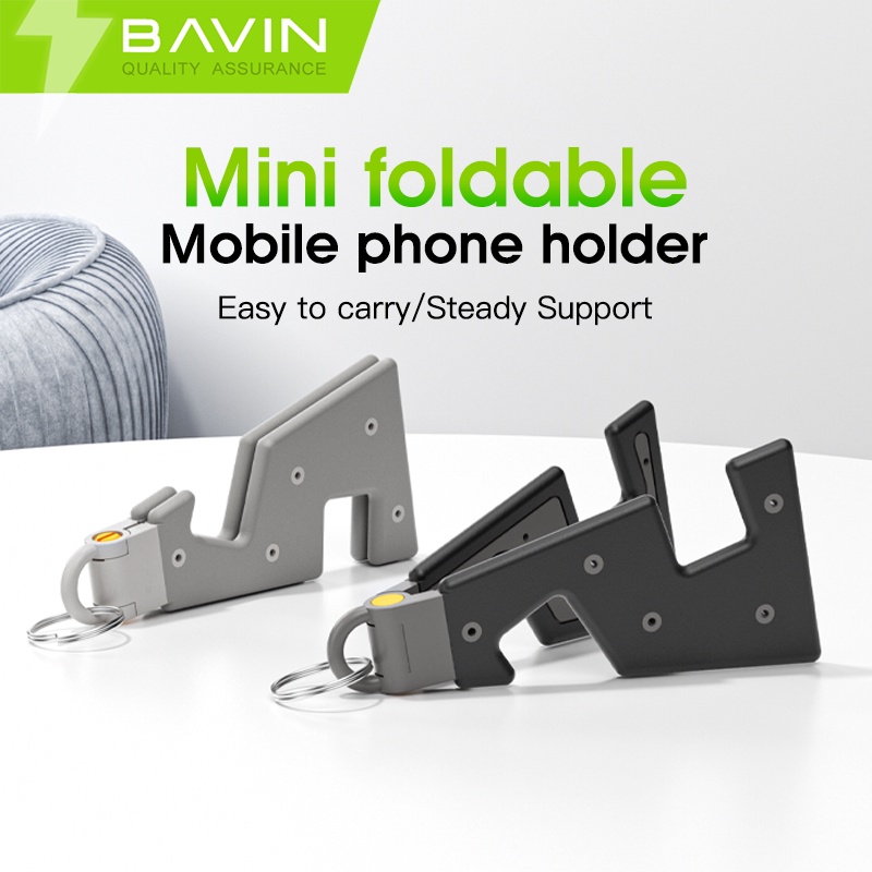 BAVIN BE09 Phone Stand Portable Mini Foldable Phone Holder Compatible ...