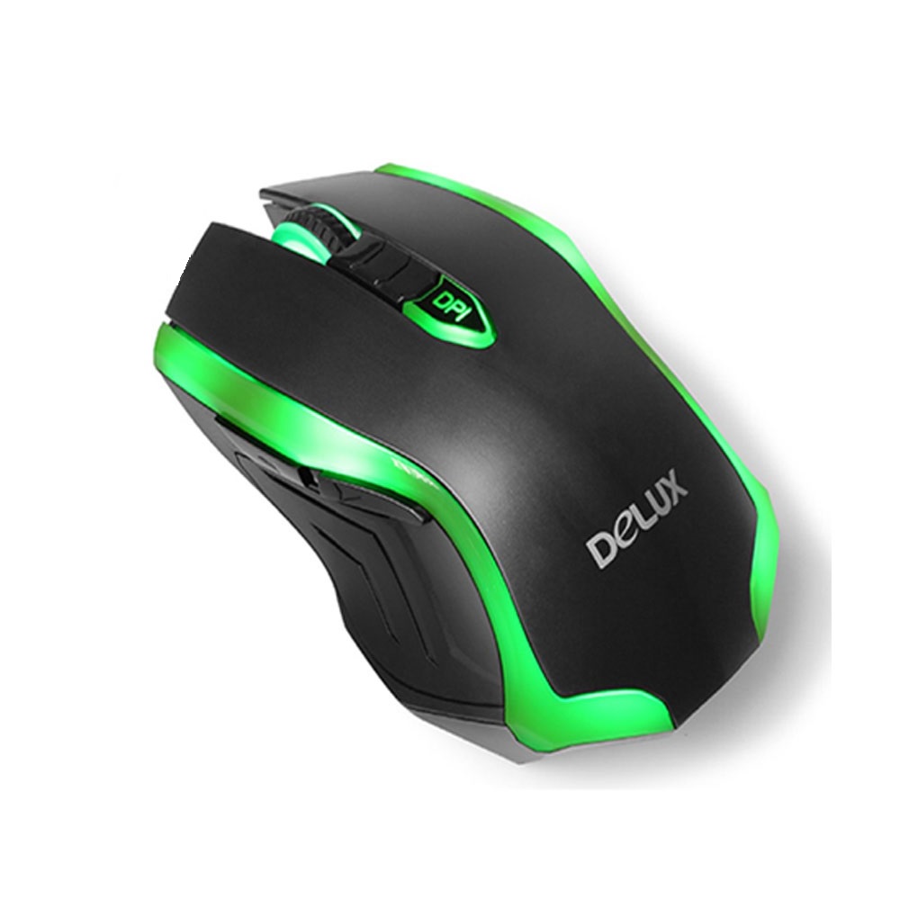 Delux Wired Gaming Mouse Black M556bu | Delux by EJD | Shopee Philippines