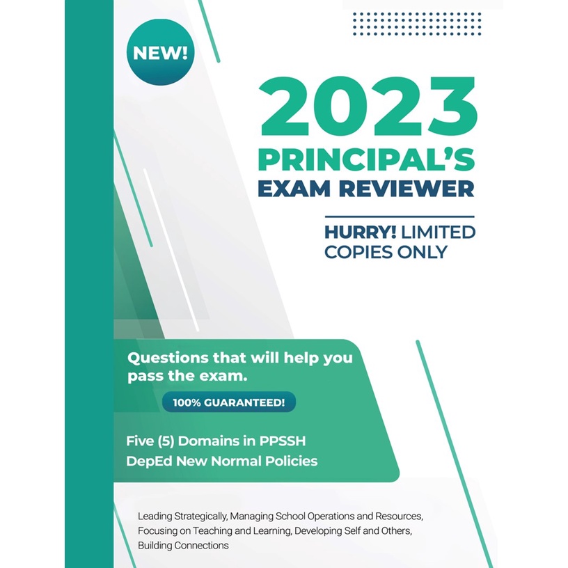 Principal's Exam Reviewer | Shopee Philippines