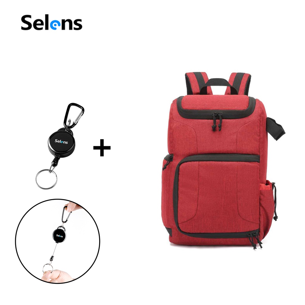 Selens Travel Backpack Case Dslr Camera Bag | Shopee Philippines