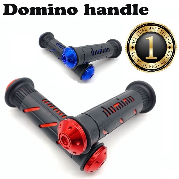 SYM Husky 150 -DOMINO HANDLE GRIP RUBBER WITH BAR END accessories COLOR ...