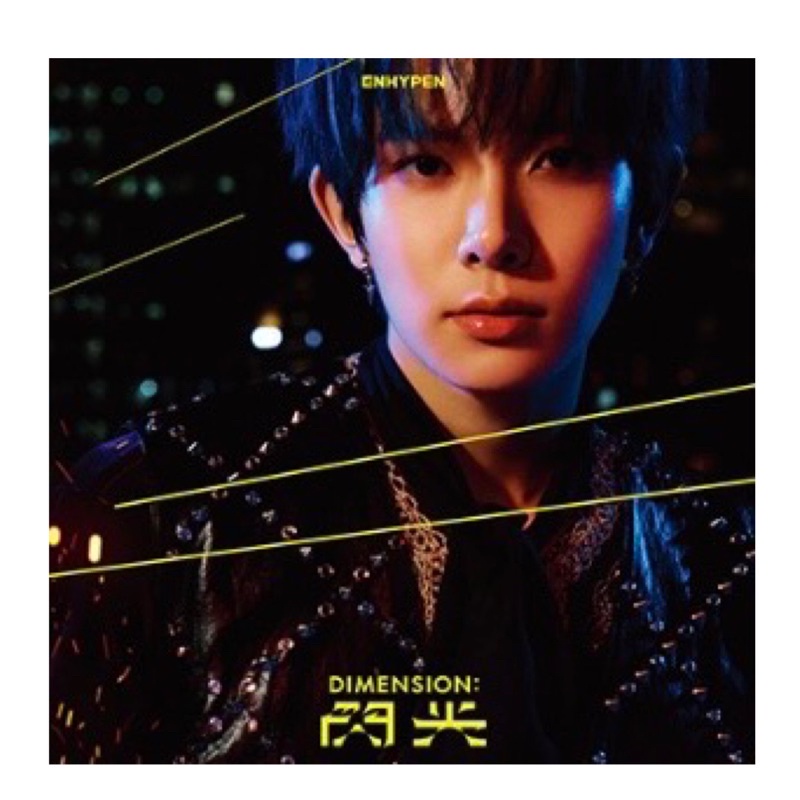 Haesung Blank Album ENHYPEN JP 2nd single [Dimension: Senkou] | Shopee ...
