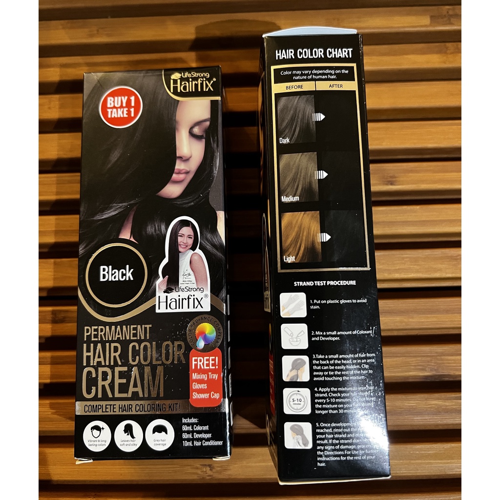 BUY1TAKE1 Hairfix Permanent Hair Color | Shopee Philippines