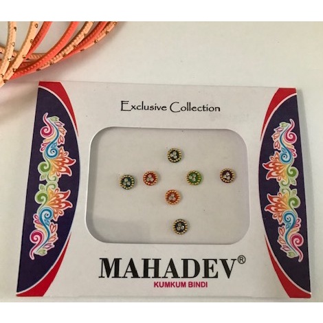 Fancy Stone Design Indian Sticker Pottu Forehead Bindi Potu Wear ...