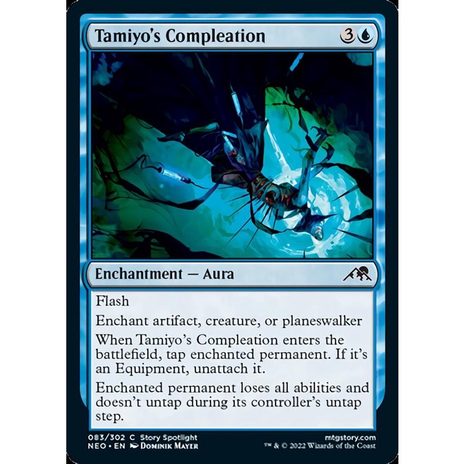 Magic the Gathering Tamiyo's Compleation Kamigawa Neon Dynasty | Shopee ...