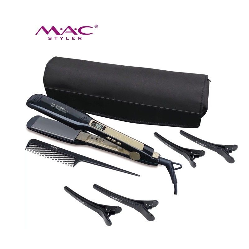 ORIGINAL MAC Styler Professional hair straightener MC-5517 | Shopee ...
