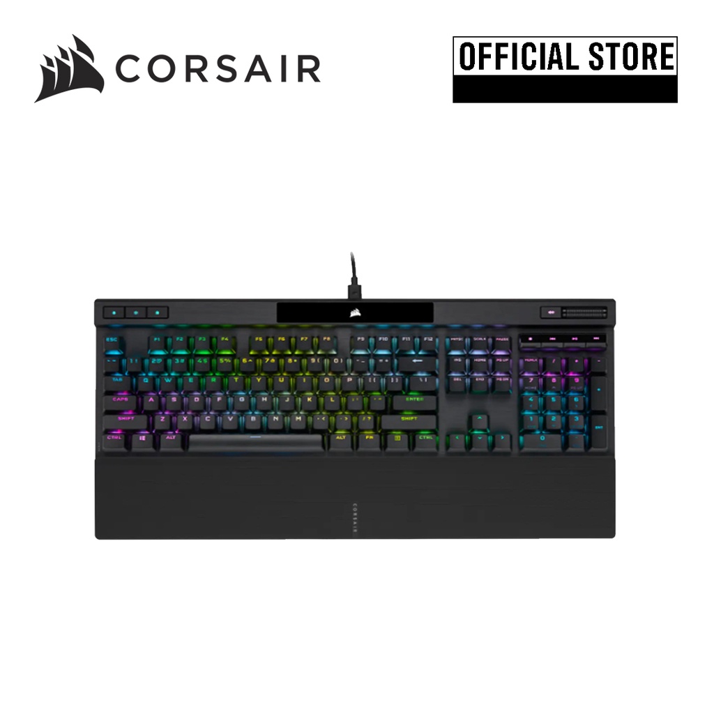 CORSAIR K70 PRO RGB Optical-Mechanical Gaming Keyboard with PBT DOUBLE SHOT PRO Keycaps CH ...