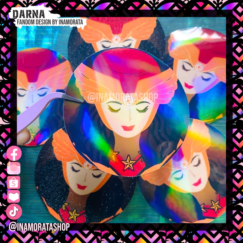 Darna fandom vinyl waterproof sticker | Shopee Philippines