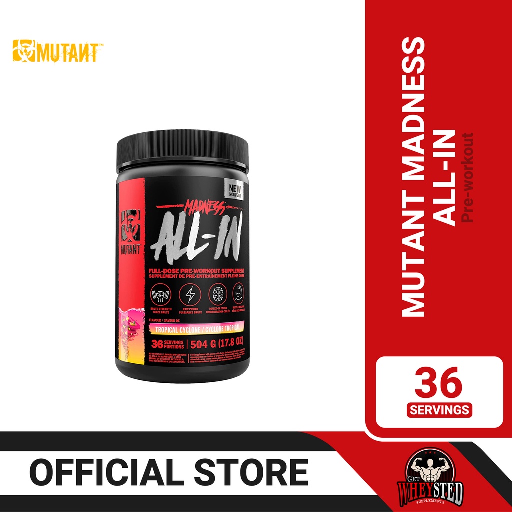 Mutant Madness All-in 36 Servings | Shopee Philippines