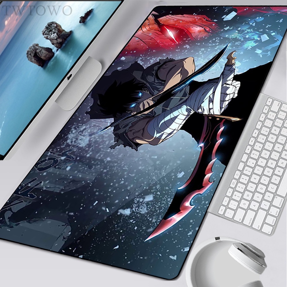Solo Leveling Mousepad Large HD XXL Home MousePads Desk Mats Mouse Mat ...