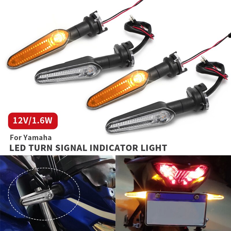 Motorcycle LED Turn Signal Light For Yamaha MT07 MT09 Tracer 700 MT125 MT03 MT25 Tracer XSR 700 ...