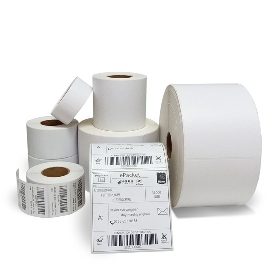 Direct Thermal Adhesive Barcode Sticker 30x20 40x20 40x30 50x30 50x40 ...