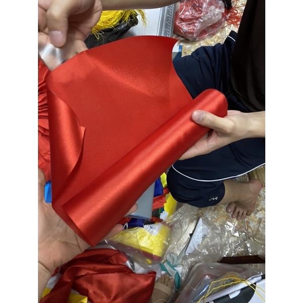 Red Fabric Cut Opening Tape, Cut Khanh Tape Into Meters Long (30CM ...
