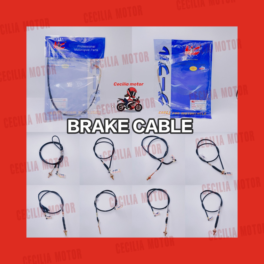 MOTORCYCLE PARTS BRAKE CABLE FOR MIO TMX ALPHA STX125 WAVE BARAKO175 ...