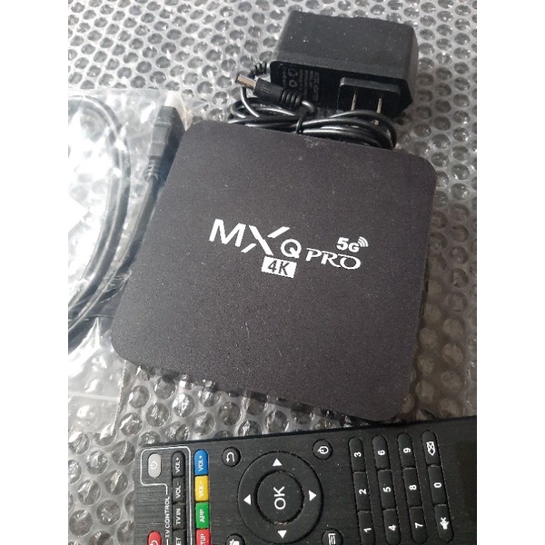 TV BOX The New 5G MXQ pro 4k android Tv box (2nd hand) | Shopee Philippines