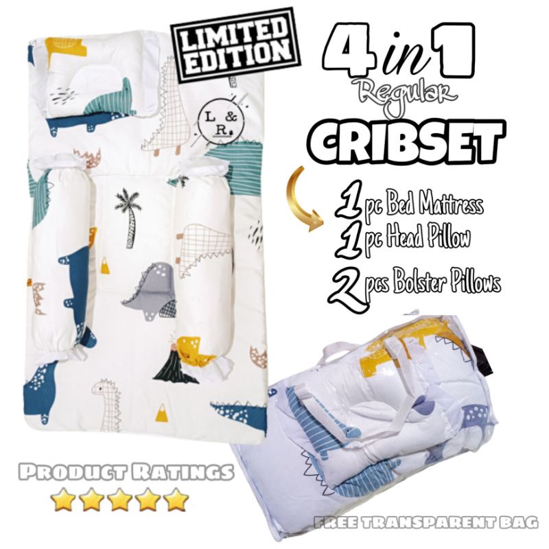 4in1 Regular Cribset Baby mattress for newborn Infant Baby. BABY BED ...