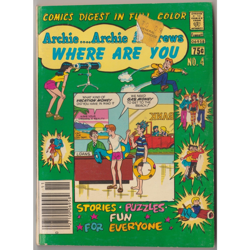 10 Comics Digests for P3000 (1959-up) Archie, Peanuts Charlie Brown ...