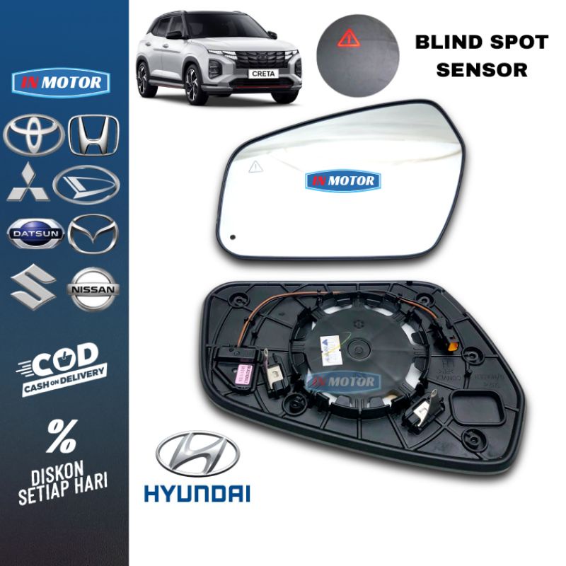 Original hyundai creta rear view mirror type Prime Active Trend Style ...