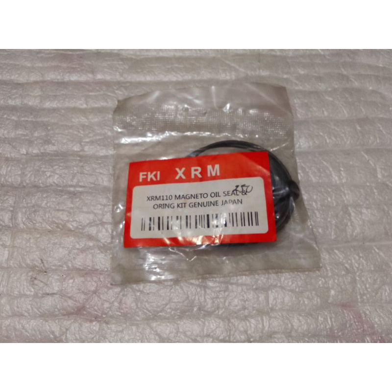 MAGNETO OIL SEAL & ORING KIT GENUINE JAPAN FOR HONDA XRM 110 | Shopee ...