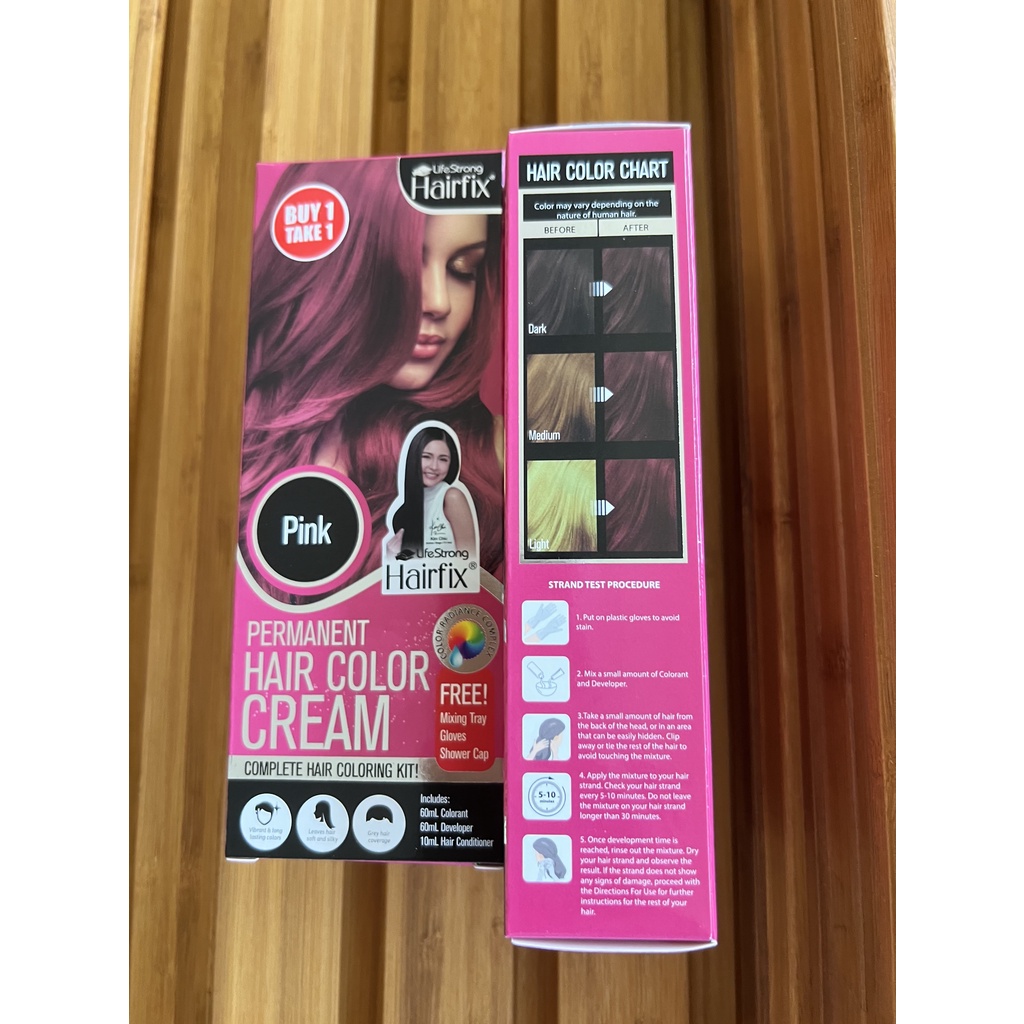 BUY1TAKE1 Hairfix Permanent Hair Color | Shopee Philippines
