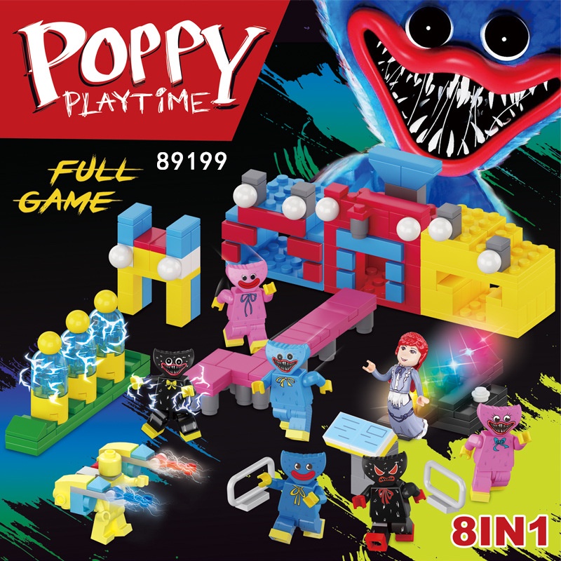 Full Set Of 8 Boxes Compatible Lego Bobby's Game POPPY TIME PLAY ...