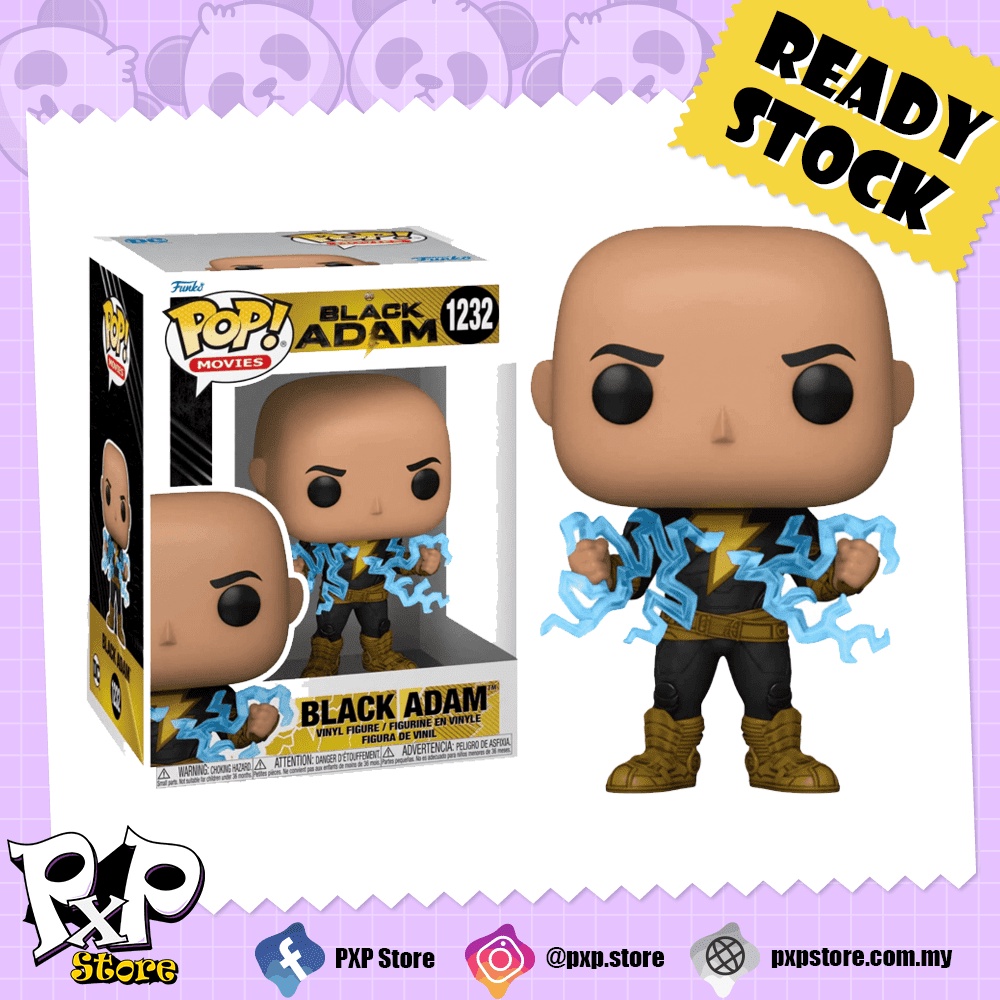 Funko Pop! Movies : Black Adam 1232 - Black Adam | Shopee Philippines