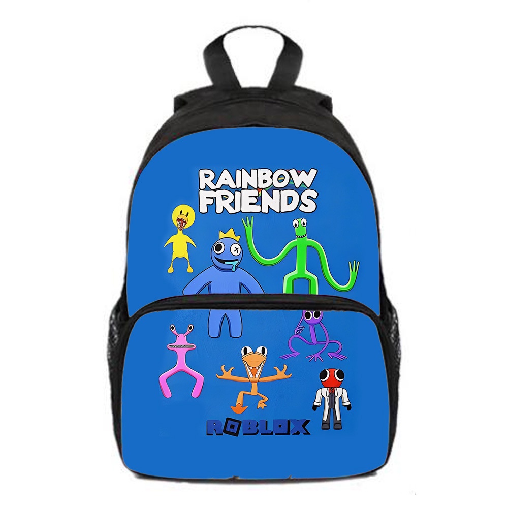 Rainbow Friends Backpack Game Merchandise Rainbow Friends School Bag ...