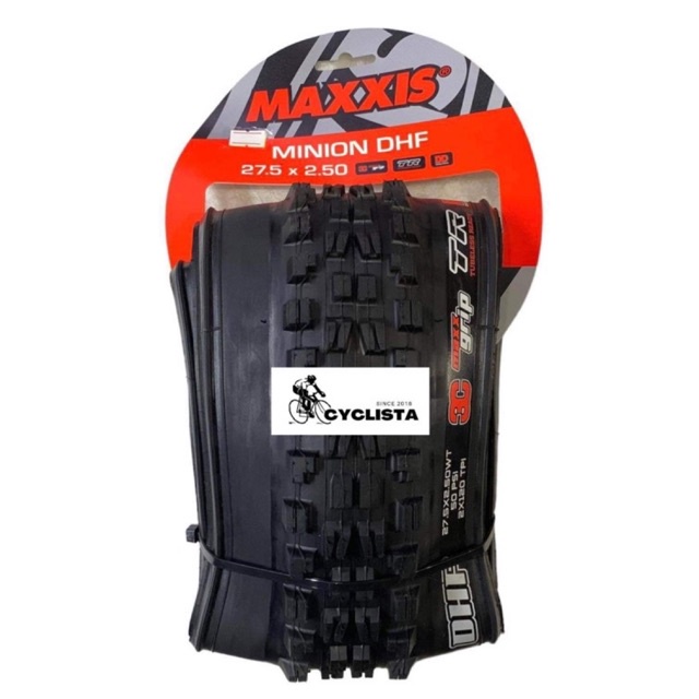 MAXXIS MINION DHF 27.5/29x2.50 3C MAXXGRIP/TR/DD Folding Tires(Sold Per Piece) | Shopee Philippines