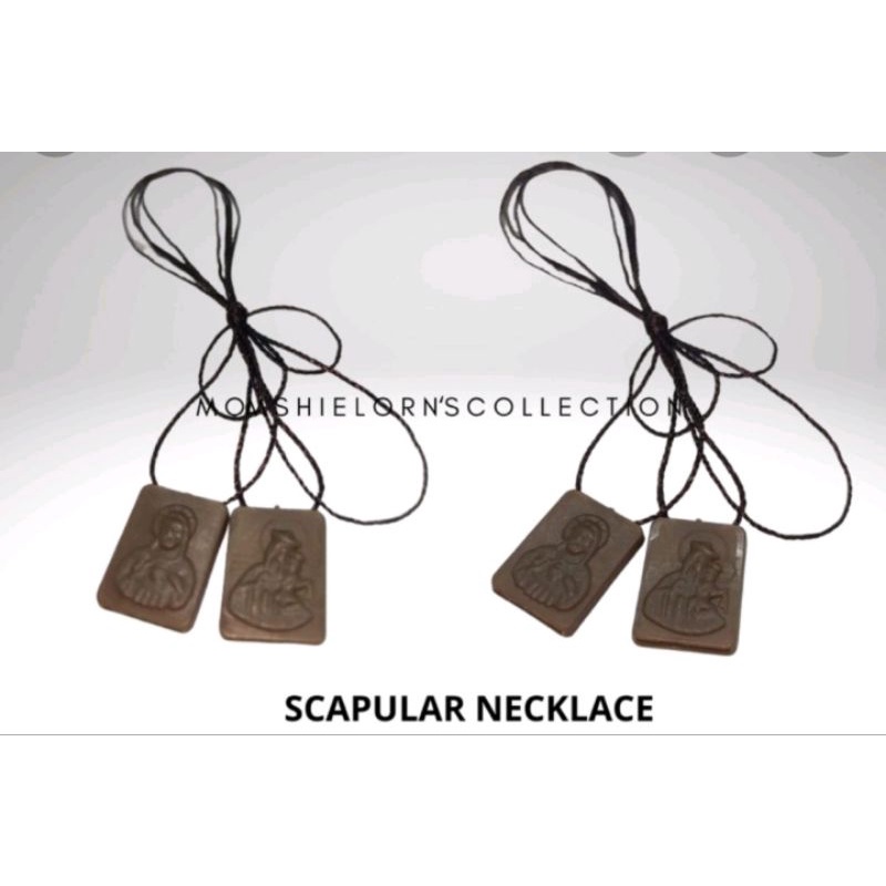 100PCS Mt. Carmel Brown Scapular Necklace Reseller's bundle| Wholesale ...