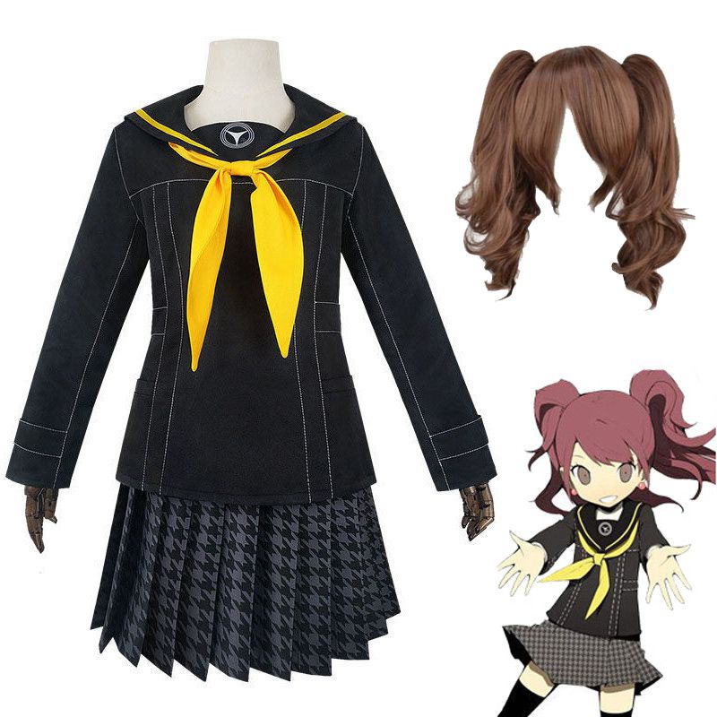 Stunning Persona 4 Kujikawa Rise School Uniform Cosplay Costume With ...
