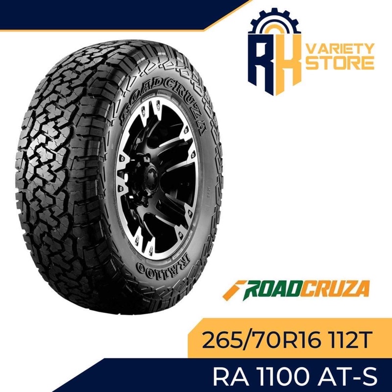ROADCRUZA 265/70R16 112T RA1100 ALL TERRAIN TIRES | Shopee Philippines