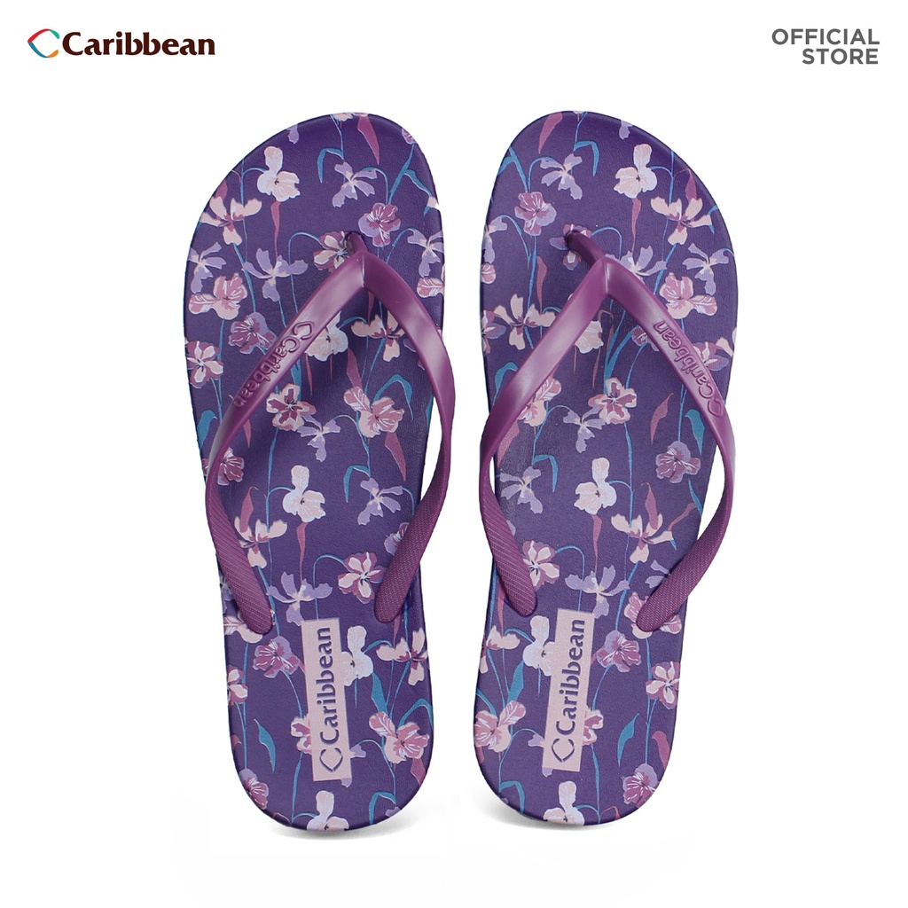 Caribbean Wrap Around Ladies Flip-flops: Martha (Violet) | Shopee ...