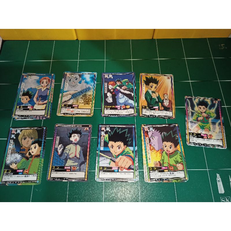hunter x hunter cards gon | Shopee Philippines
