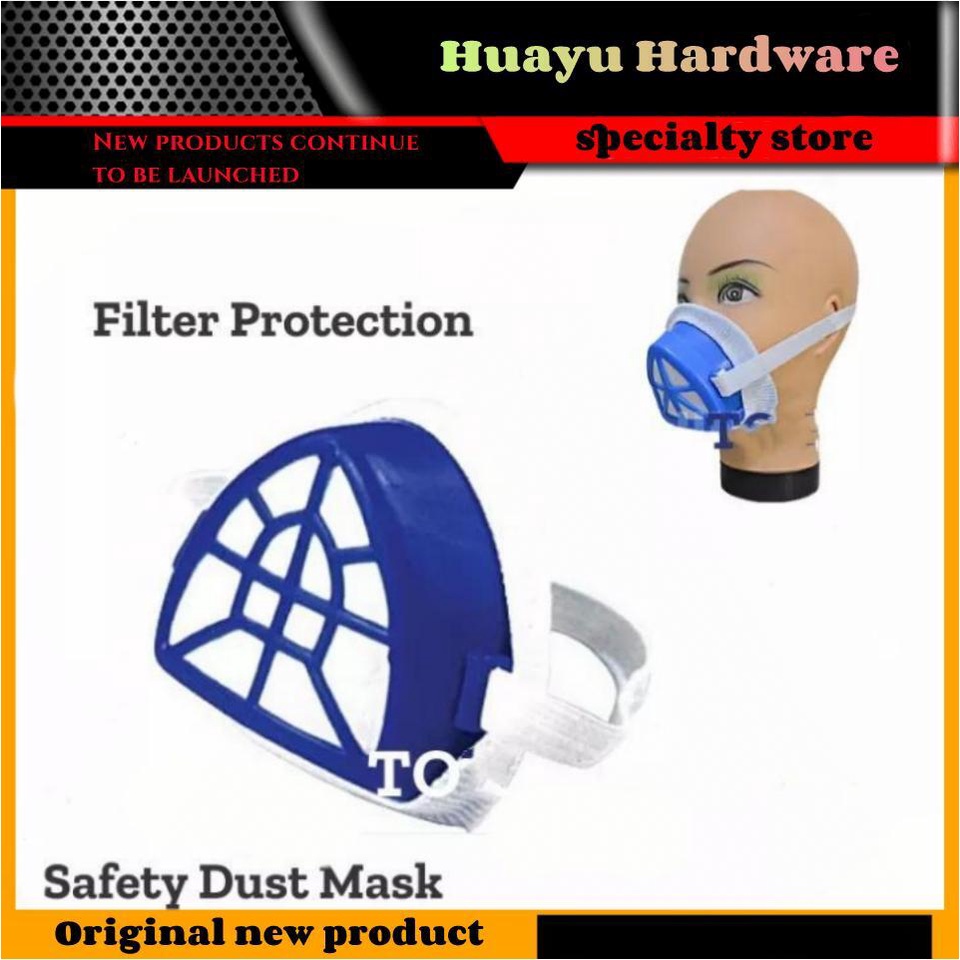 Dust Mask Construction Facial Dust Mask Cover Protection Per PIECE ...