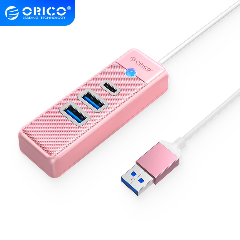 ORICO PWC2U-U3 3 Ports USB-A To USB3.0 HUB (Pink) | Shopee Philippines