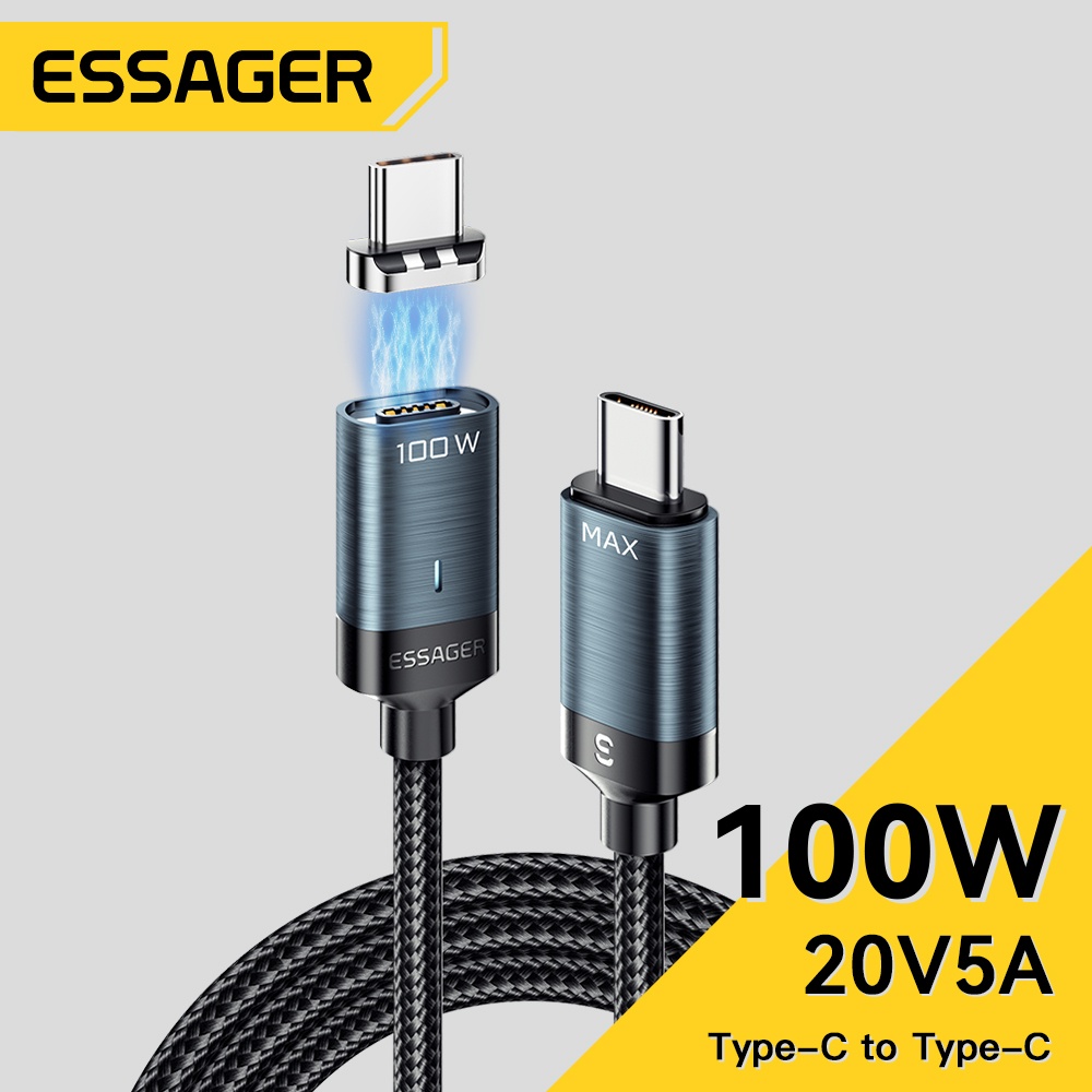 Essager Magnetic 29w ios 60w/100w Type c cable Notebook PD fast ...