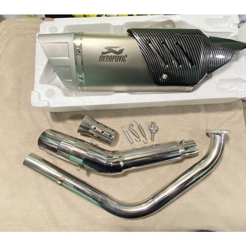 Akrapovic M1 Fullsystem for Yamaha R-15 V3 | R-15M V4 | MT-15 | XSR-155 ...