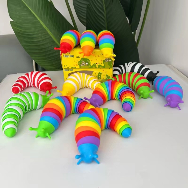TikTok popular slug stress relief toy Fidget slug vent pop it slug ...