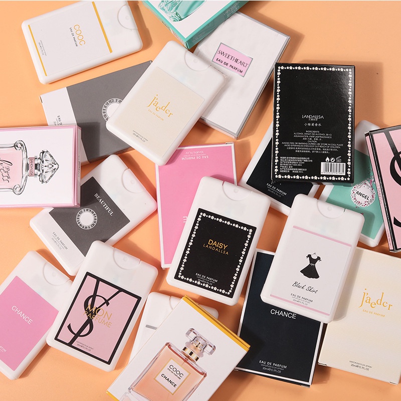 20ml Card Spray Bottle Mini Perfume For Women For Men Cod Perfumes ...