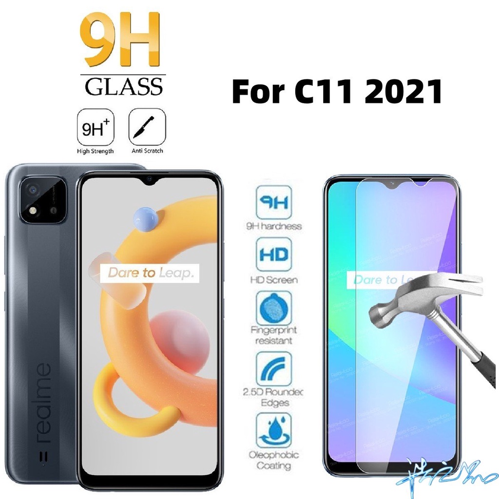 Tempered Glass For Realme C11 2021 2020 C35 C30 C31 C33 C21Y C25Y C21 C17 C15 C12 C25 C2 C3 ...
