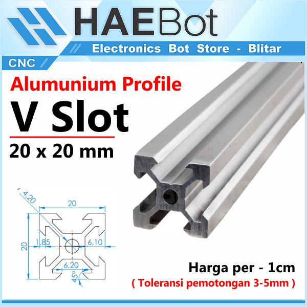 [HAEBOT] Aluminum Profile V Slot 2020 20x20 Ap20 Aluminum Profile Frame ...