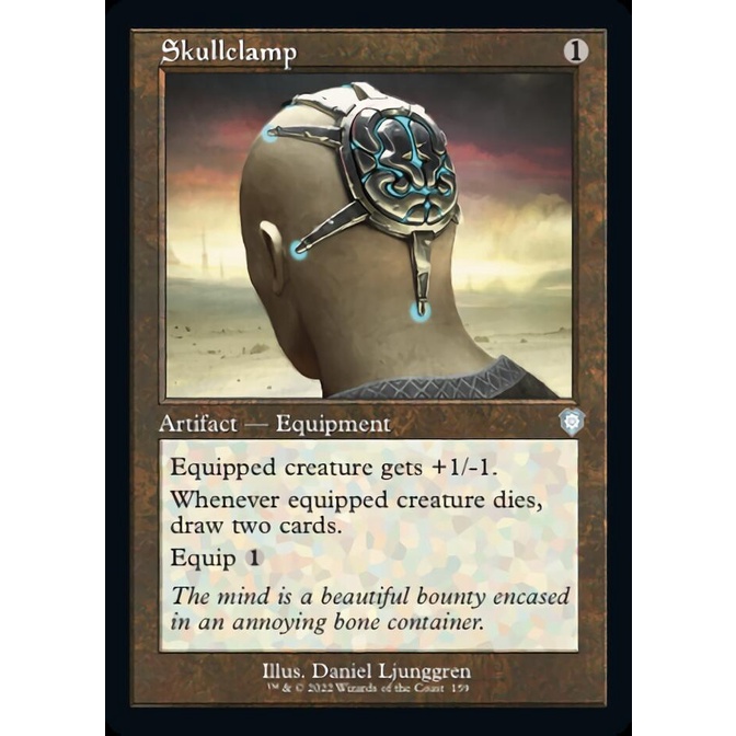 Magic the Gathering | Skullclamp | Shopee Philippines